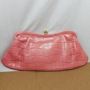 Banana Republic | Bags | B85 Banana Republic Croc Embossed Clutch ...